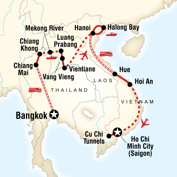 Thailand, Laos & Vietnam Adventure in Thailand, Asia - G Adventures