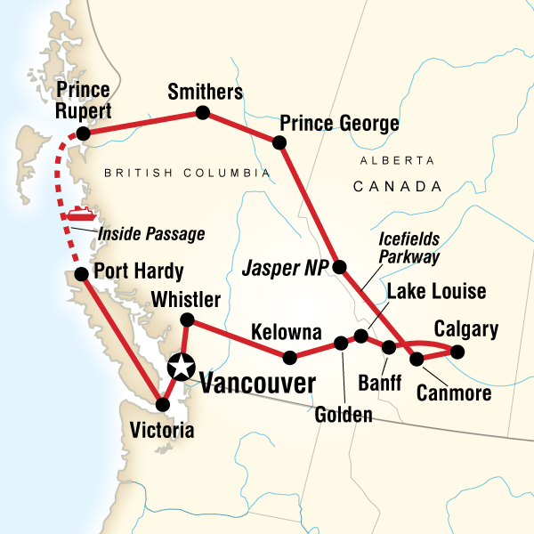 Canadian Rockies Encompassed in Canada, North America - G Adventures