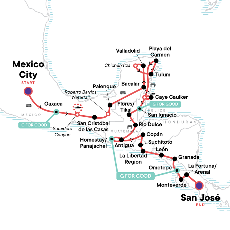 Epic Central America: Seven Countries & the Softest Sand Ever in Mexico ...