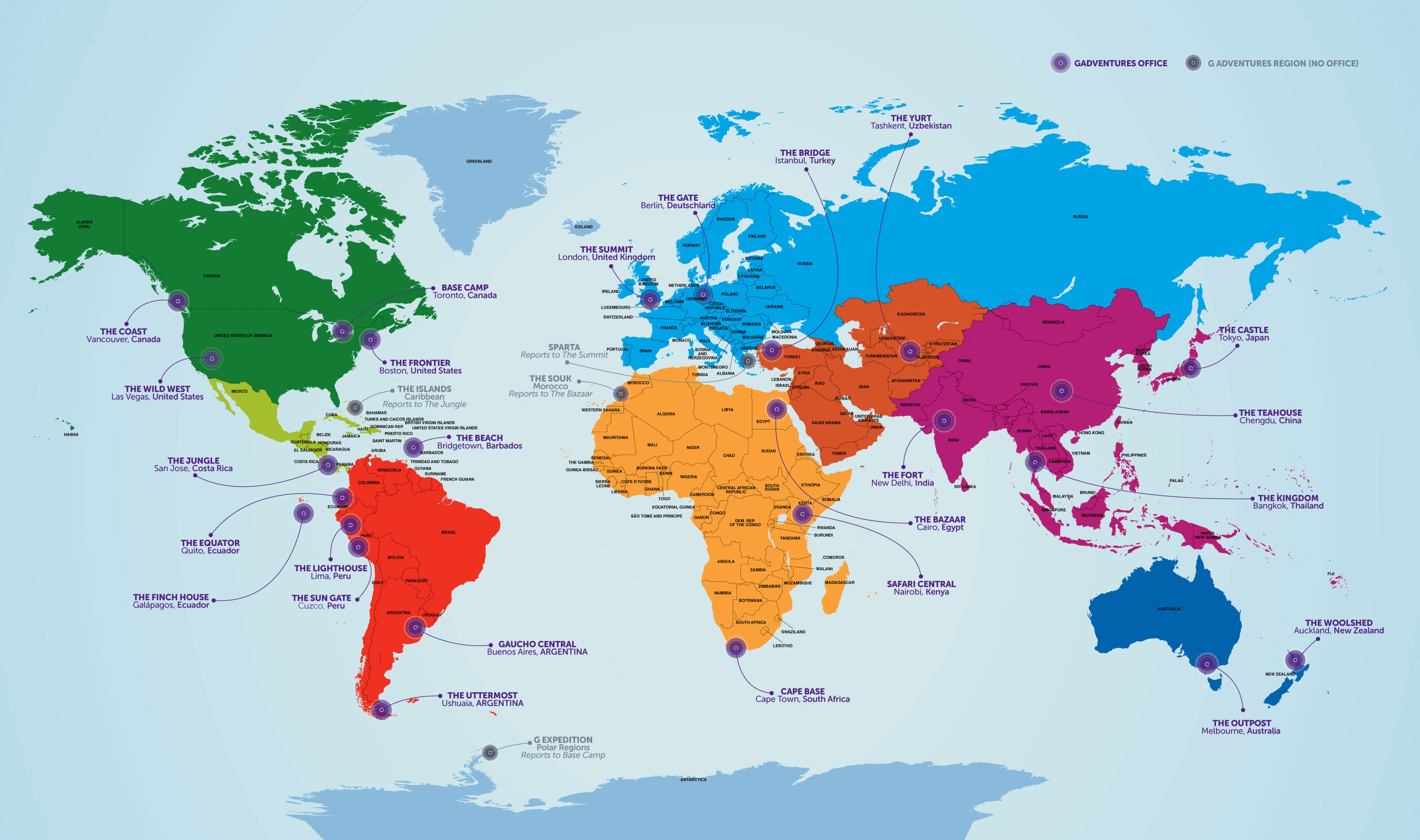 Work in a G Adventures office - G Adventures