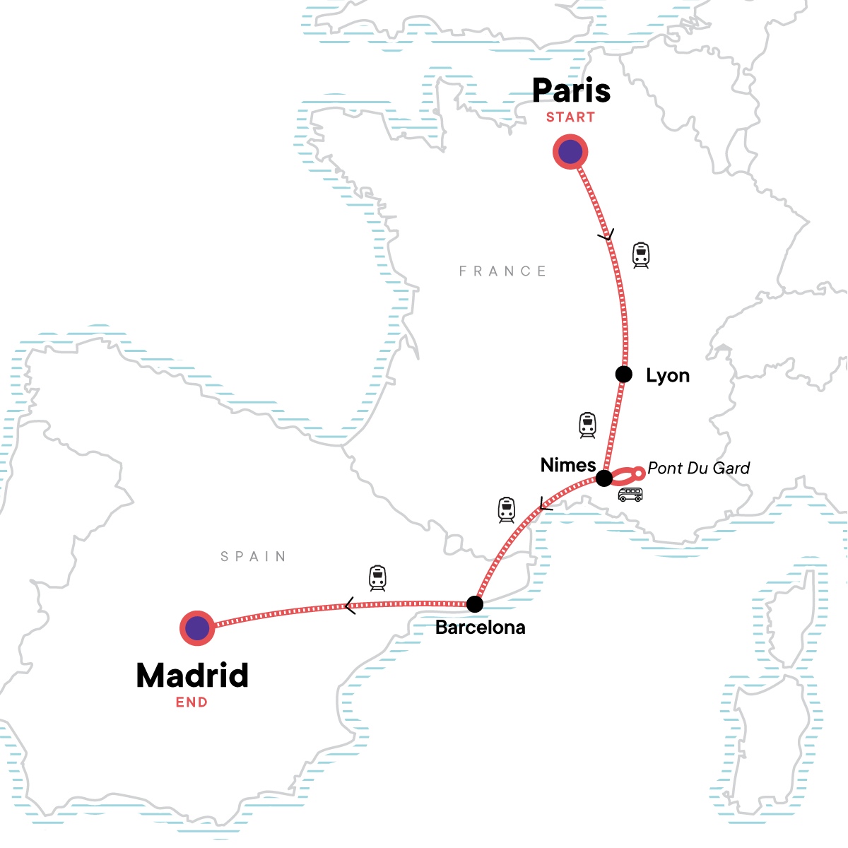 Best Of France & Spain - G Adventures (Tour EFFM-10735)
